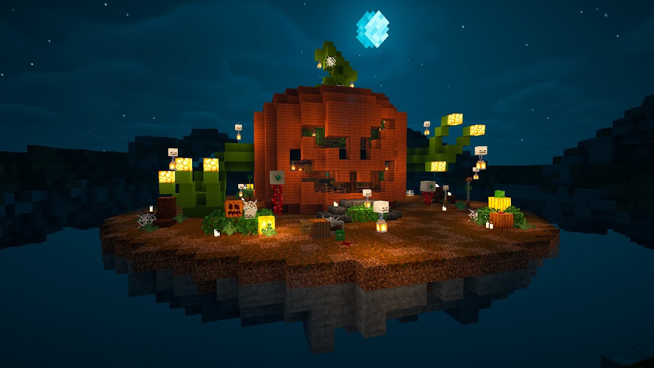 Como Hacer una Casa Calabaza en Minecraft - YouTube