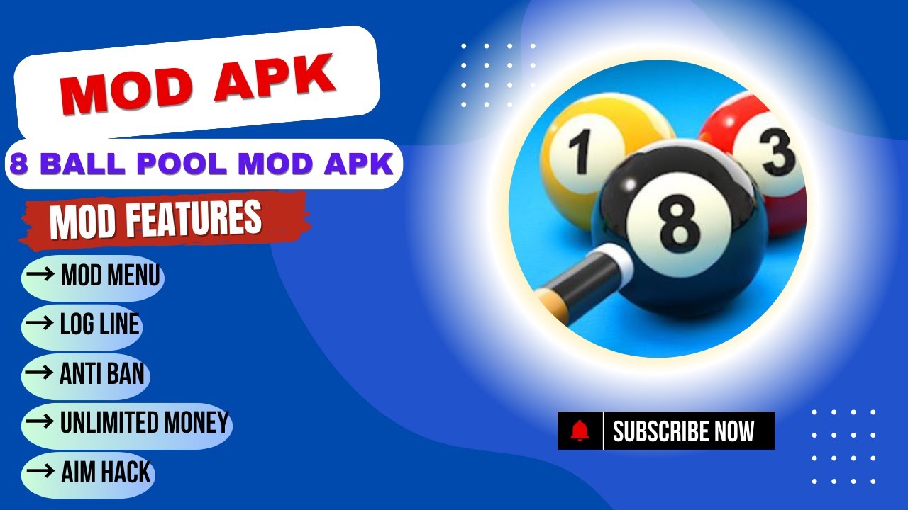 8 Ball Pool Aim Hack | 8 Ball Pool Mod Menu | 8 Ball Pool Mod Apk ...
