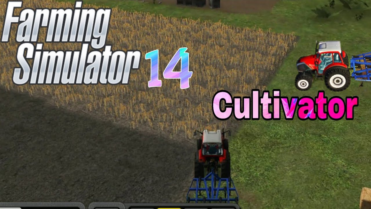 Fs 14 Farming Simulator 14 Cultivator - YouTube