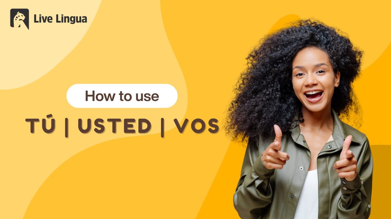 You in Spanish 😅 | When to Use Tú, Usted, and Vos Explained - YouTube