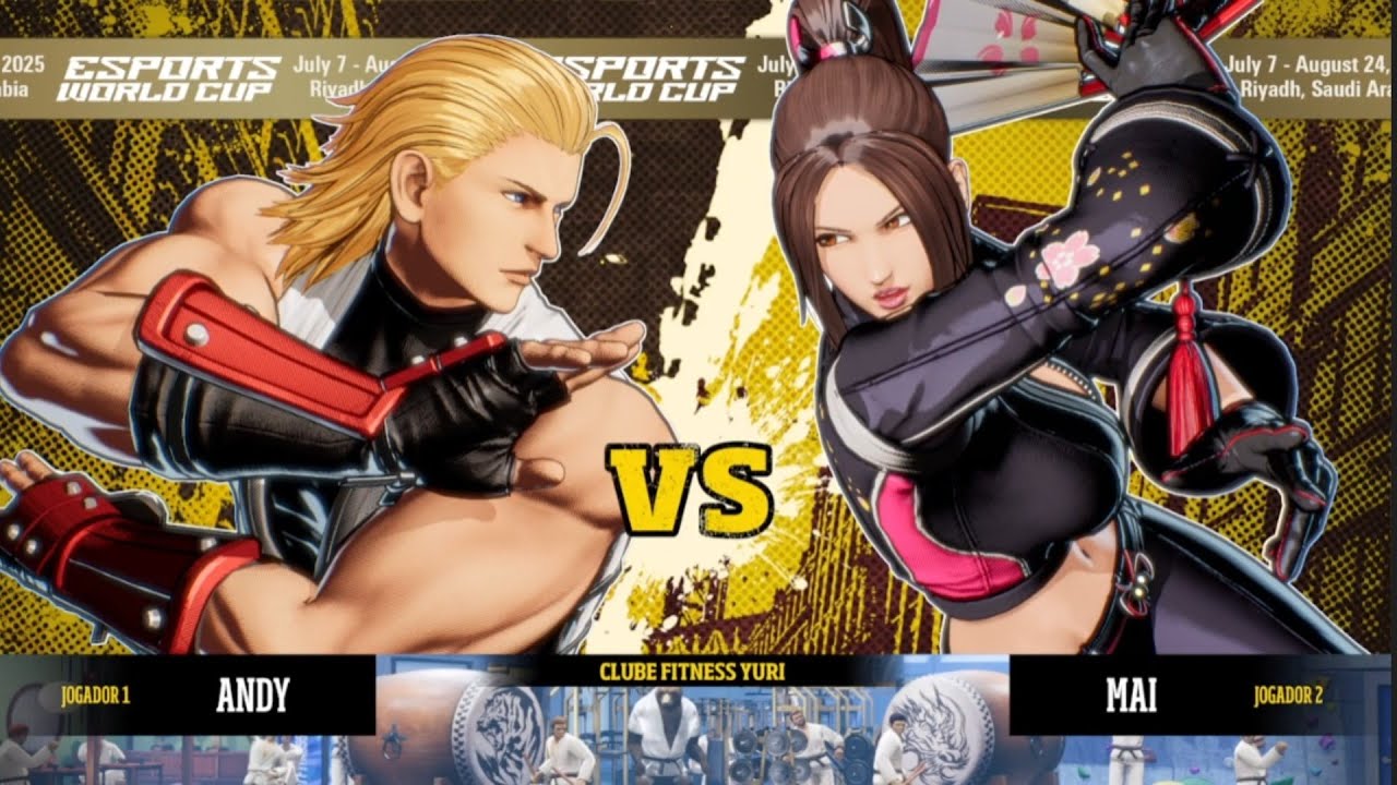 Andy vs Mai - Fatal Fury City of the Wolves gameplay - YouTube