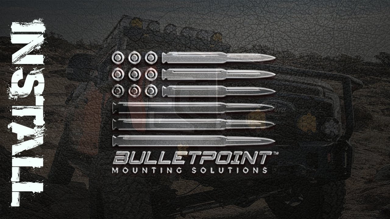 How to Install Bullet Point Mounting Solutions on 2020 Ford F250 - YouTube