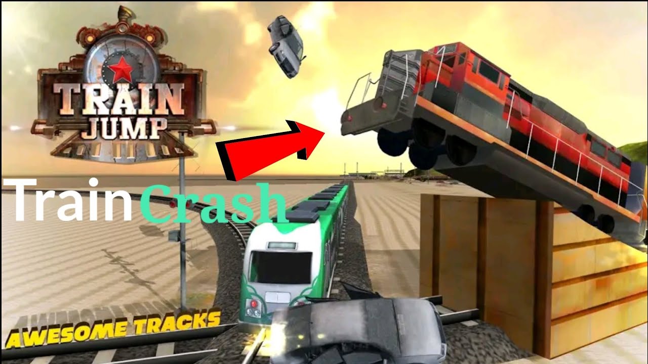 Train Driving Train Jump Stunt Android Gameplay Gaming Video - YouTube