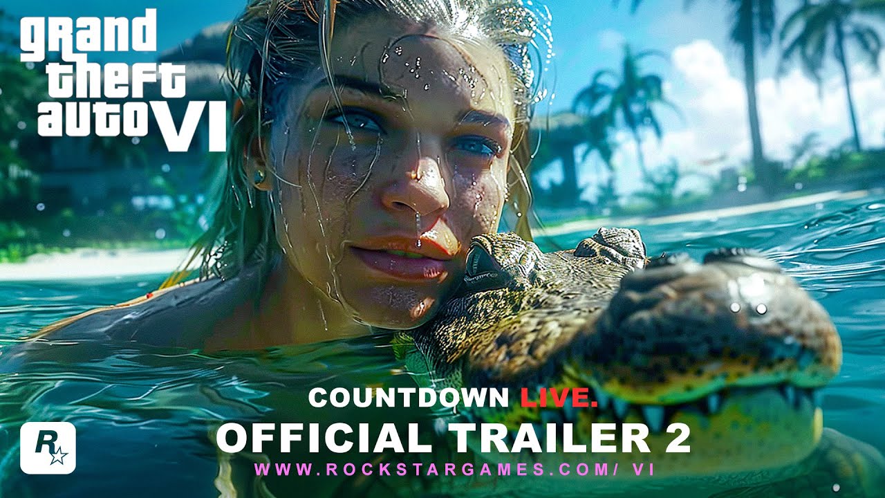 Grand Theft Auto VI - Official Trailer 2 Countdown Live... - YouTube