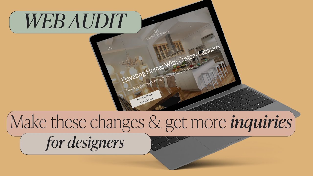 Improve your interior design website to increase site visits - YouTube