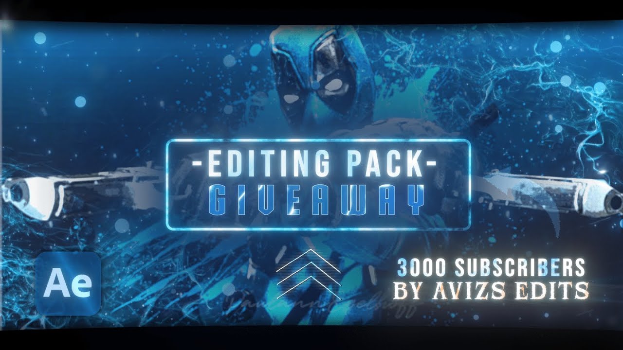 Free After Effects Editing Pack Giveaway - 3K Subscribers Giveaway By ...