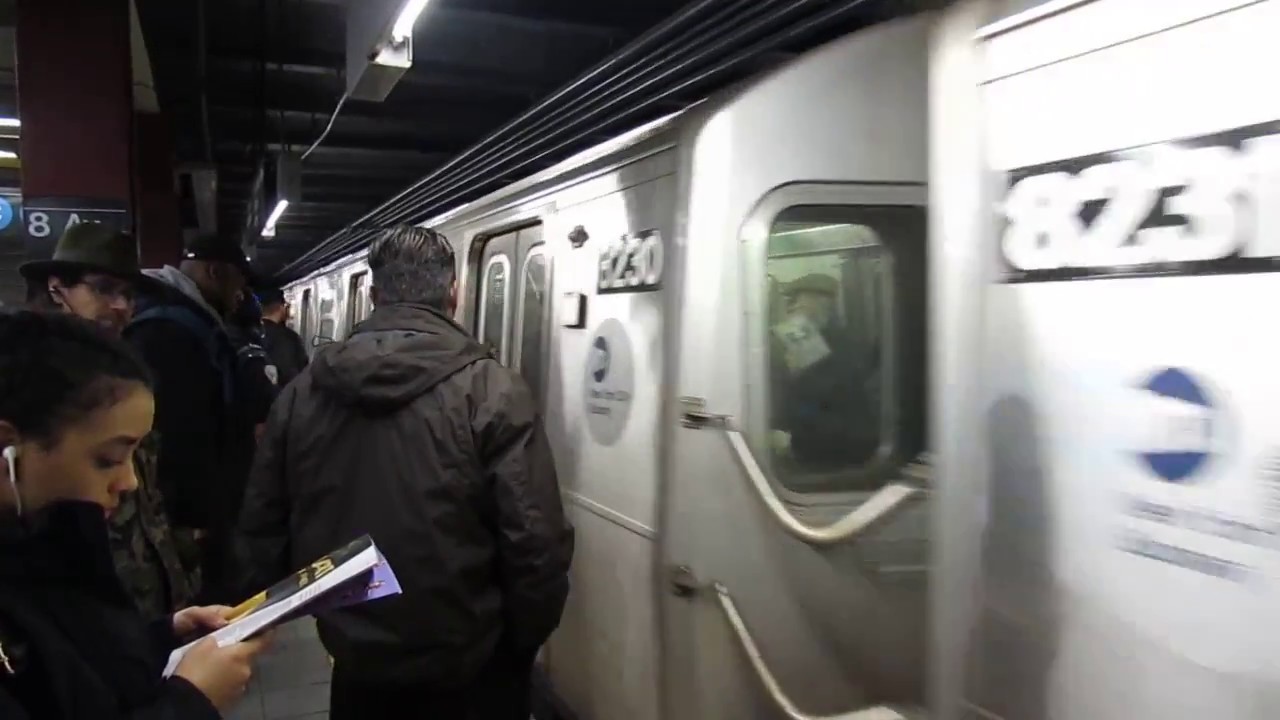 A perfect example of how CBTC works on the L line!!!! with an R143 L ...