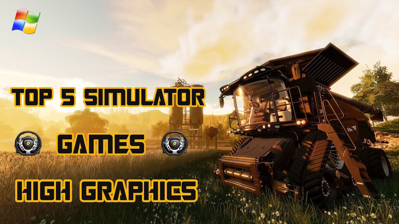 Top 5 Simulator Games For Pc | Tamil | High Graphics | Multi World ...