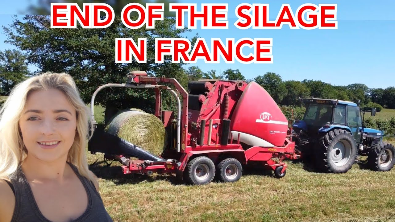 SILAGE IN FRANCE + BIO GAS PLANT - YouTube