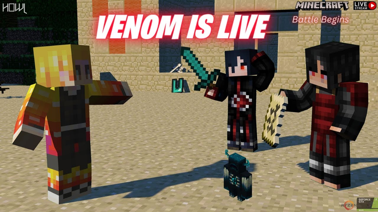 Minecraft Live | HOWL SMP | Exploring Snow - YouTube