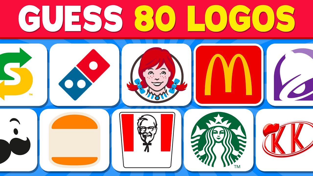 How Many Fast Food Logos Do You Know? | Logo Quiz HARD 😱 - YouTube