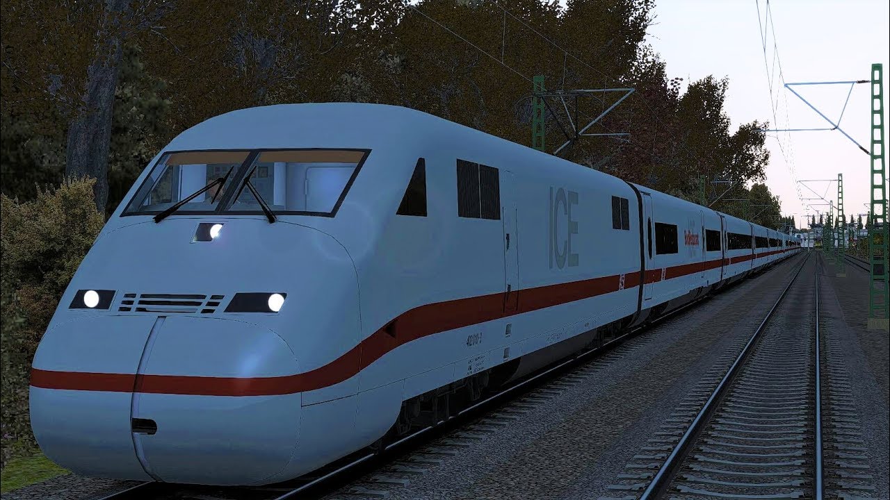 BR402 ICE 2 "Herbstlaub" Berlin Gesundbrunnen - Leipzig HBF Train ...