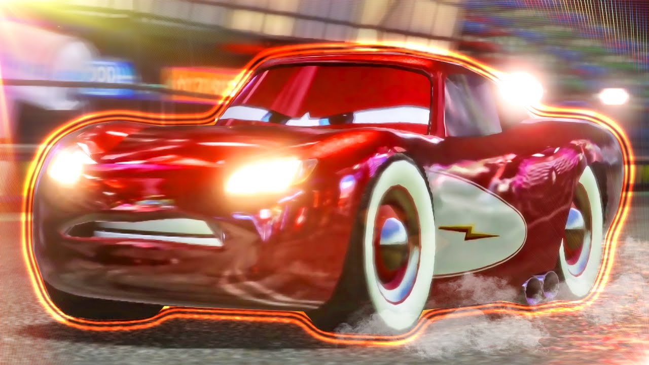 Cars 2: Playing With Radiator Springs McQueen - Extreme racing - YouTube