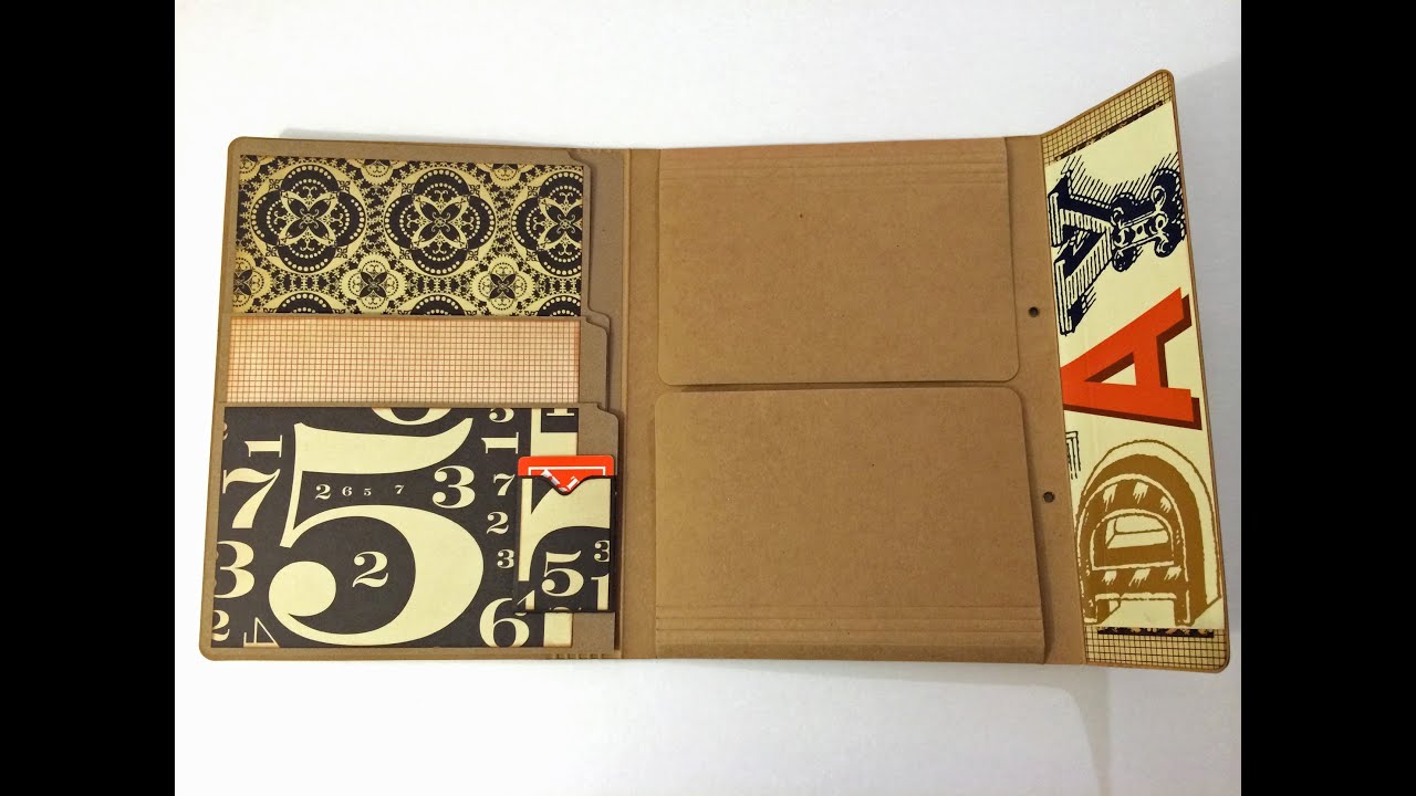 #3 Birthday Collection Folio: File Folder Pockets - YouTube