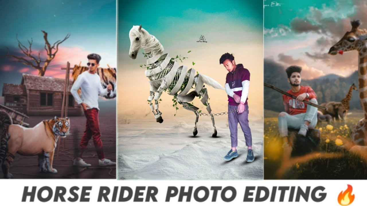 horse rider photo editing || picsart photo editing || lightroom photo ...