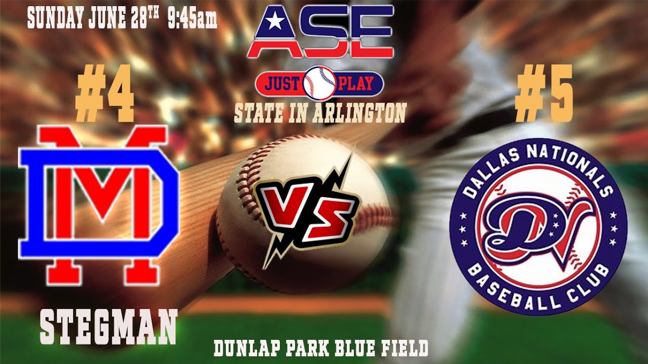 06 28 20 Dallas Mustangs 14U vs Dallas Nationals White replay - YouTube