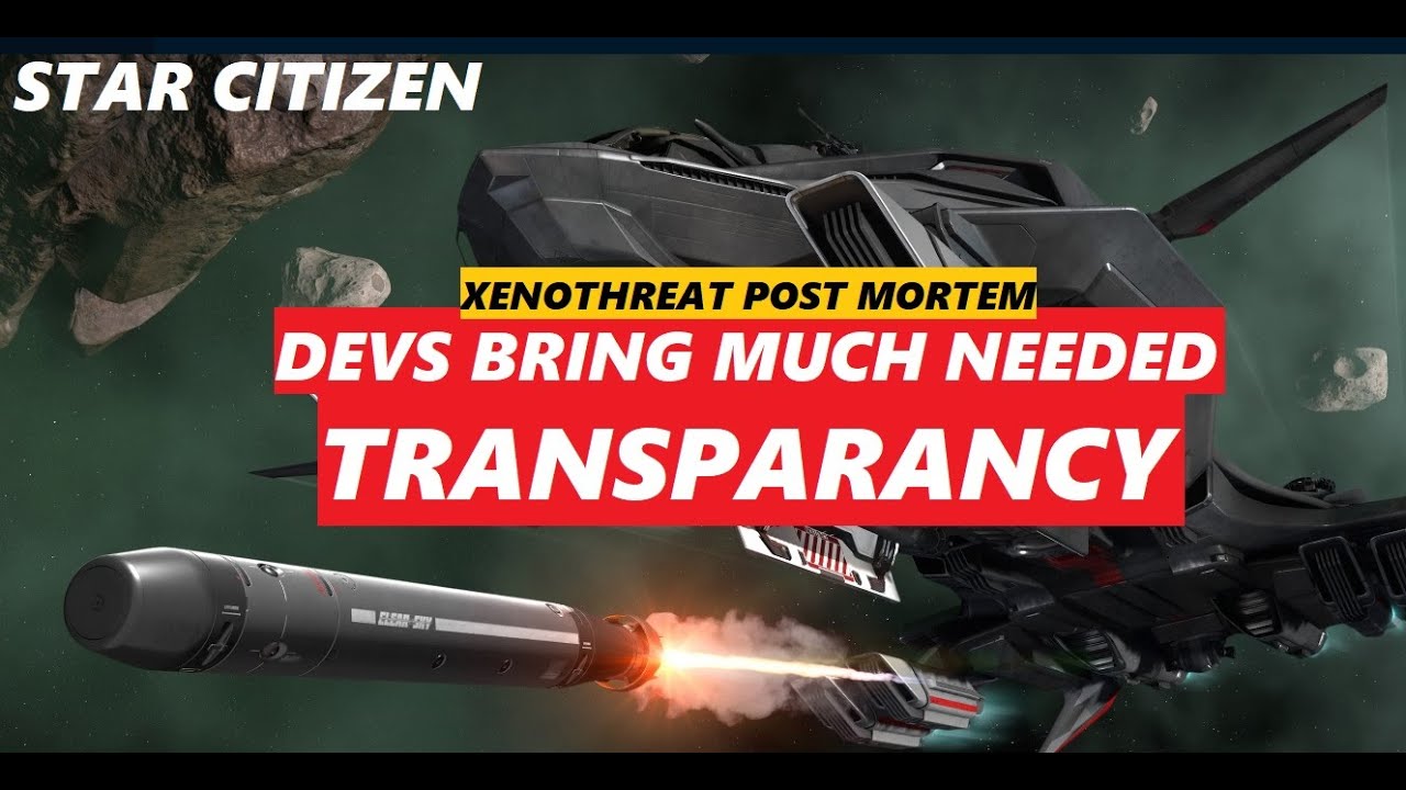 STAR CITIZEN Devs Bringing in TRANSPARANCY to the table - THANK YOU ...