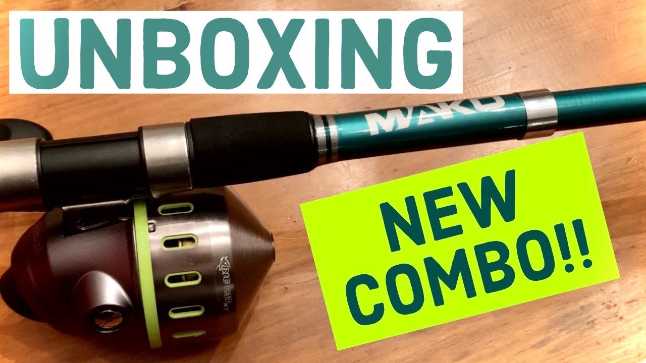 UNBOXING MY DAD'S NEW ROD AND REEL!!! - YouTube