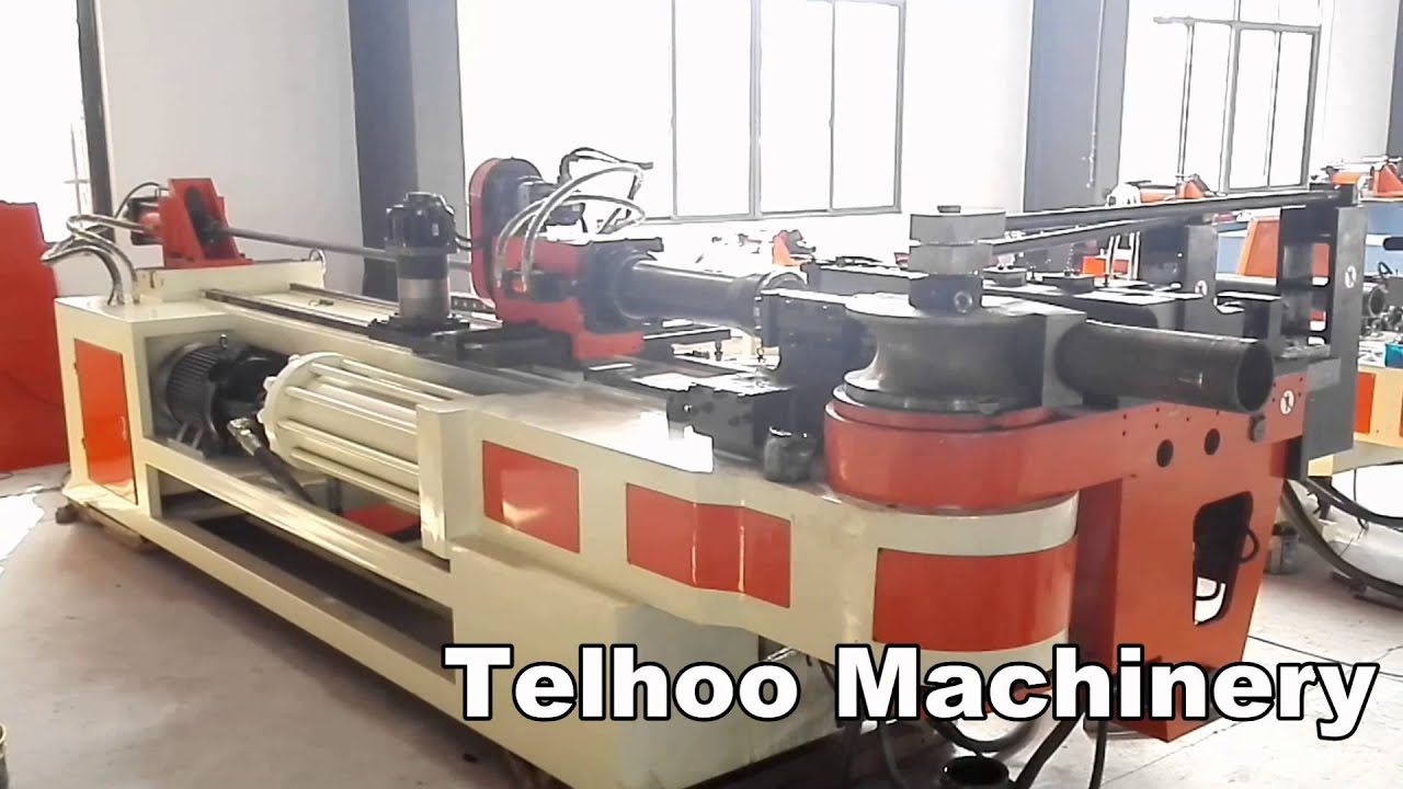 TELHOO DW130CNC-2A-1S Automatic pipe bending machine for automobile ...