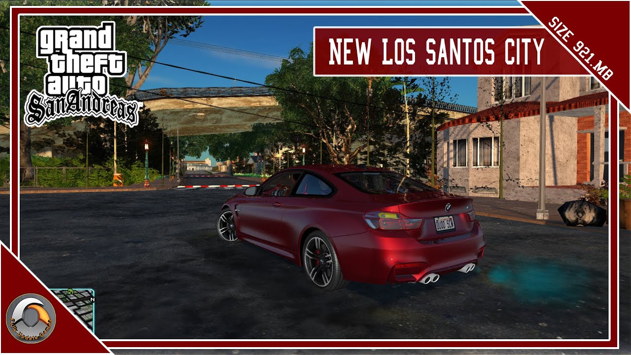 GTA San Andreas New Los Santos City Mod Pack | GTA Sa Best Graphics ...