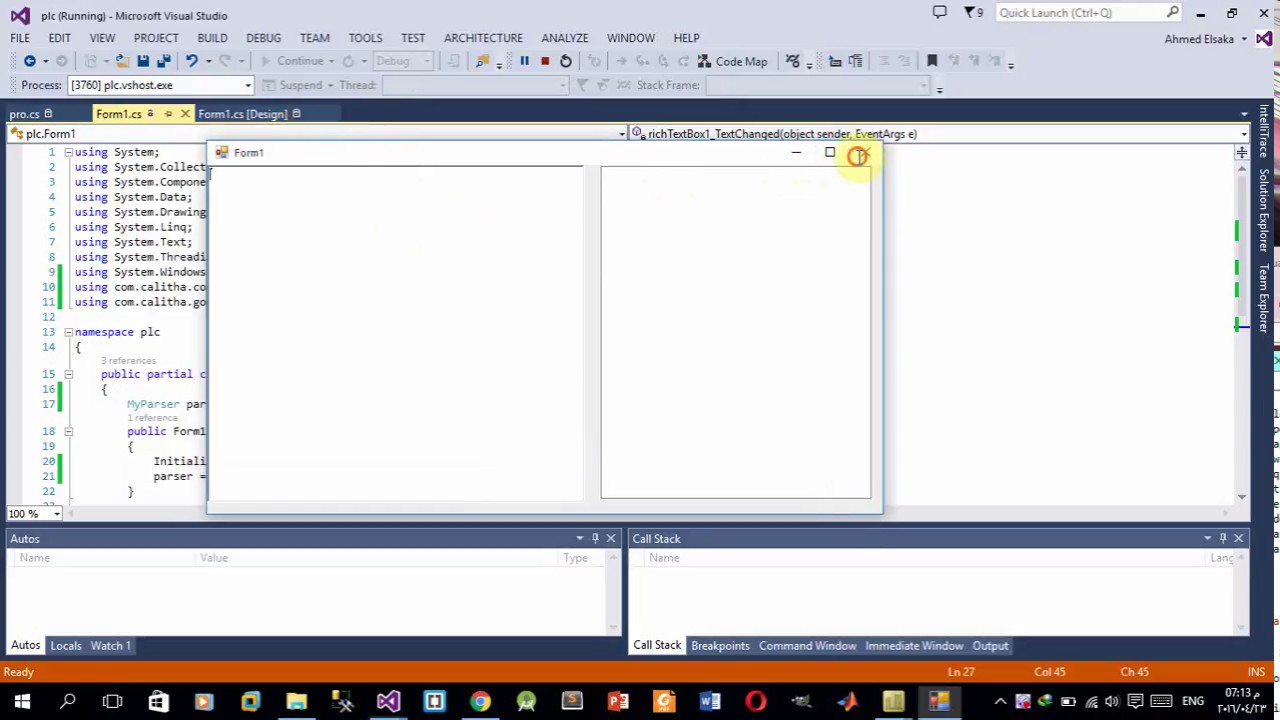 Connect Gold Parser With c# - YouTube