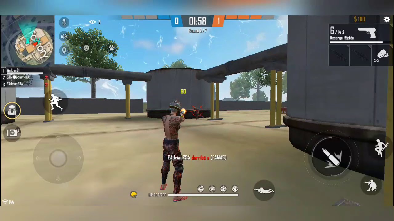 AMV!! Free fire 4vs4!! Say amen Remix!! - YouTube