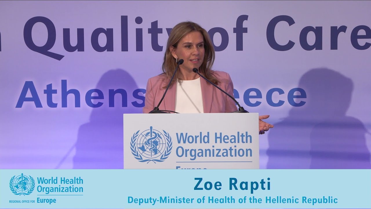 Statement: Zoe Rapti, Deputy Minister of Health of the Hellenic ...