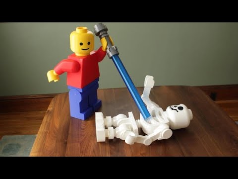 Lego man dies 10 times - YouTube