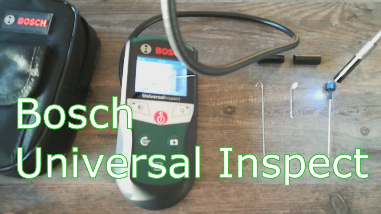 Bosch universal inspect - YouTube