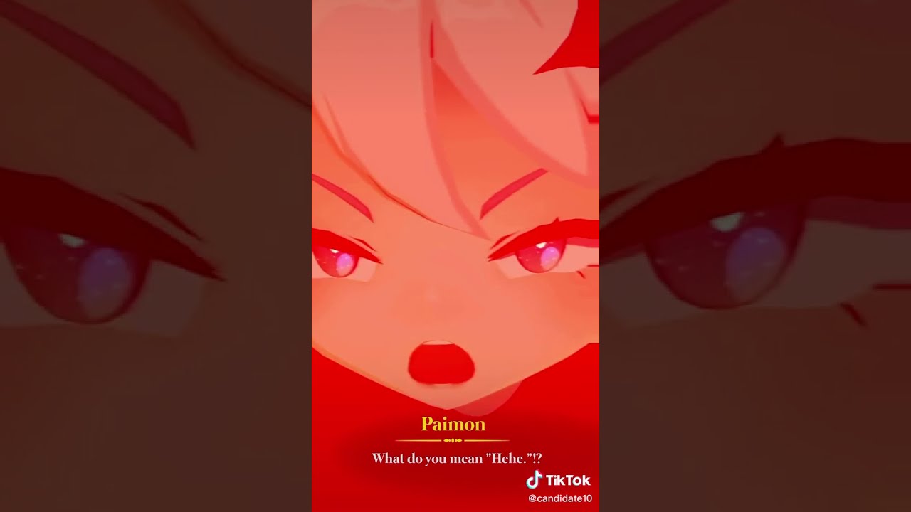 HEHE TE NANDAYO - Paimon and Venti Genshin Impact - YouTube