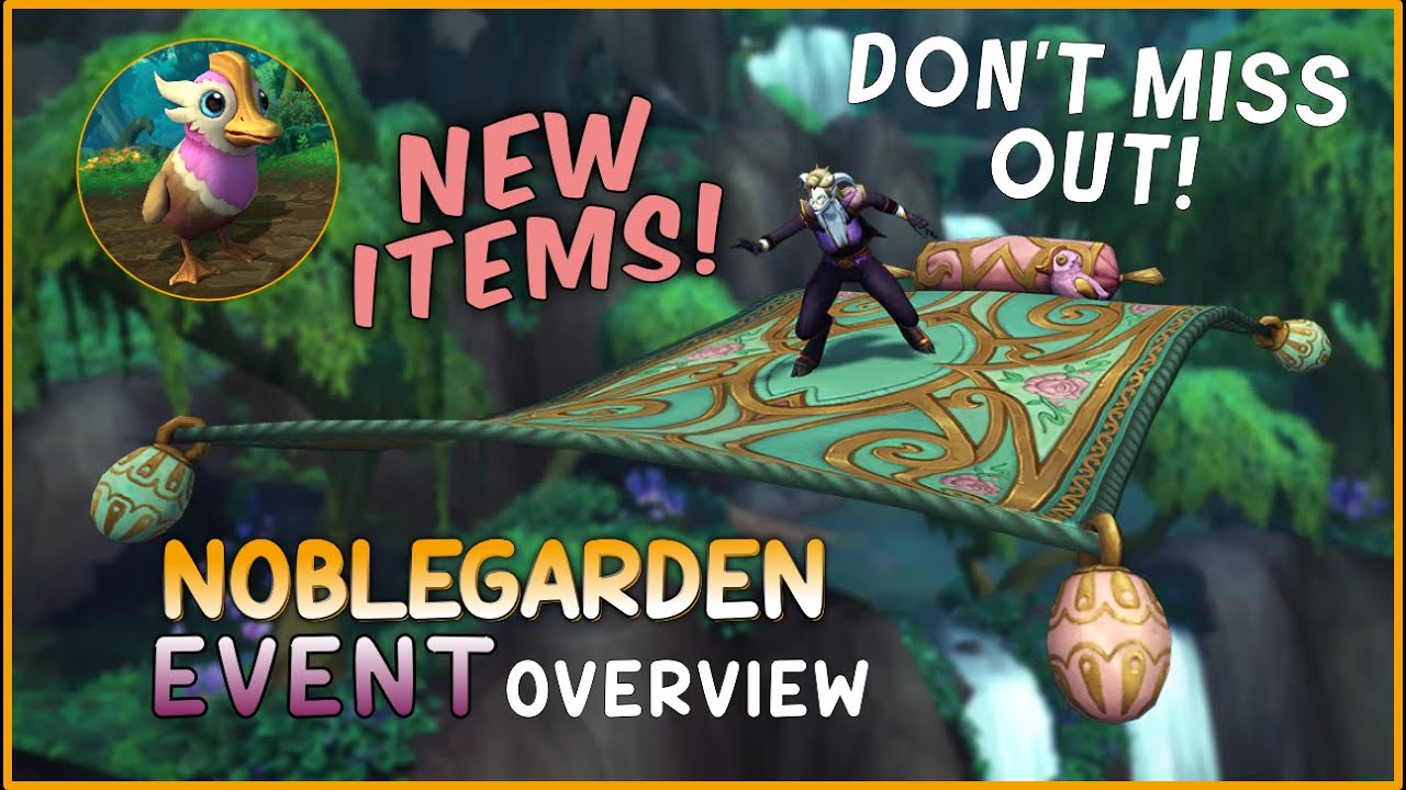 Noblegarden Event & NEW Rewards! Mount, Xmog, Pet and More - YouTube