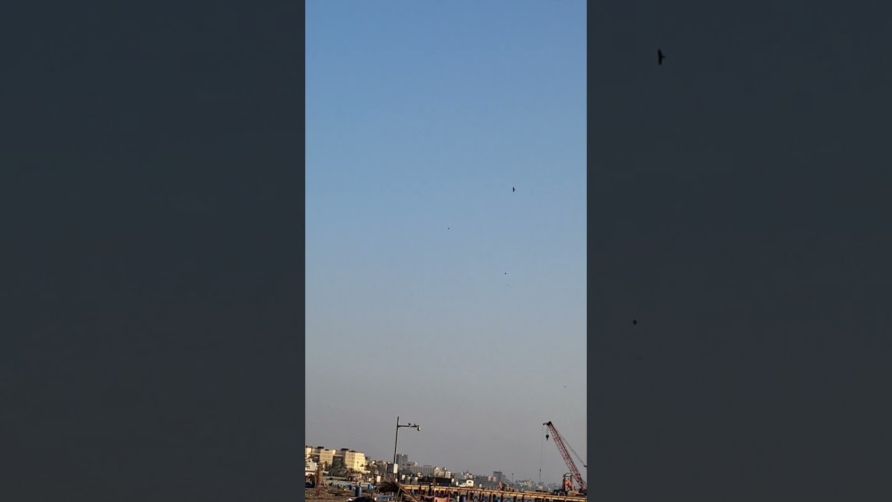versova beach Mumbai shamandar kinare kites fighting #torakitelovers # ...