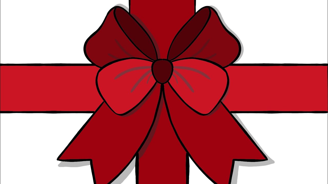 How to Draw Realistic RIBBON ON BOW TIE | Simple Tutorial - You must ...