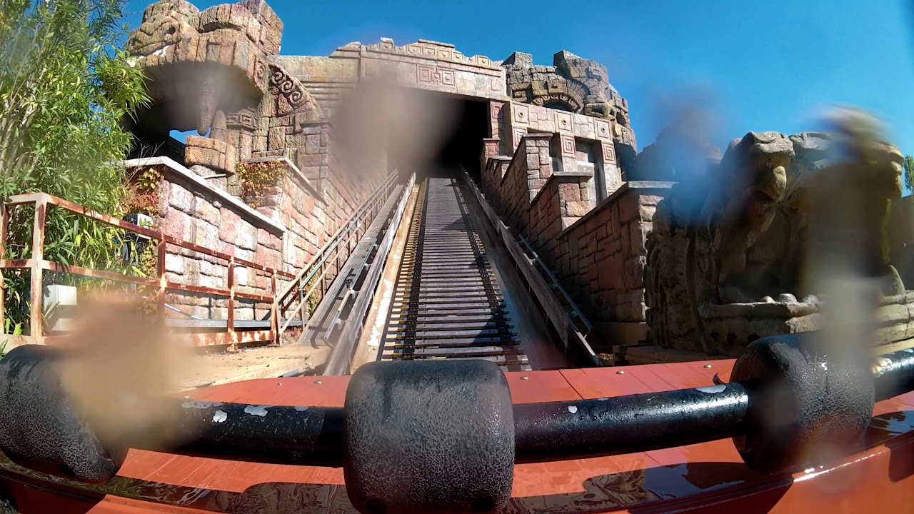 Yucatan [Magicland] OnRide 4K first row - YouTube