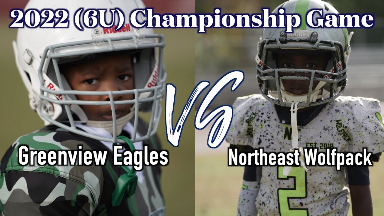 Northeast Wolfpack (6U) vs Greenview Eagles | CHAMPIONSHIP |11-12-2022 ...