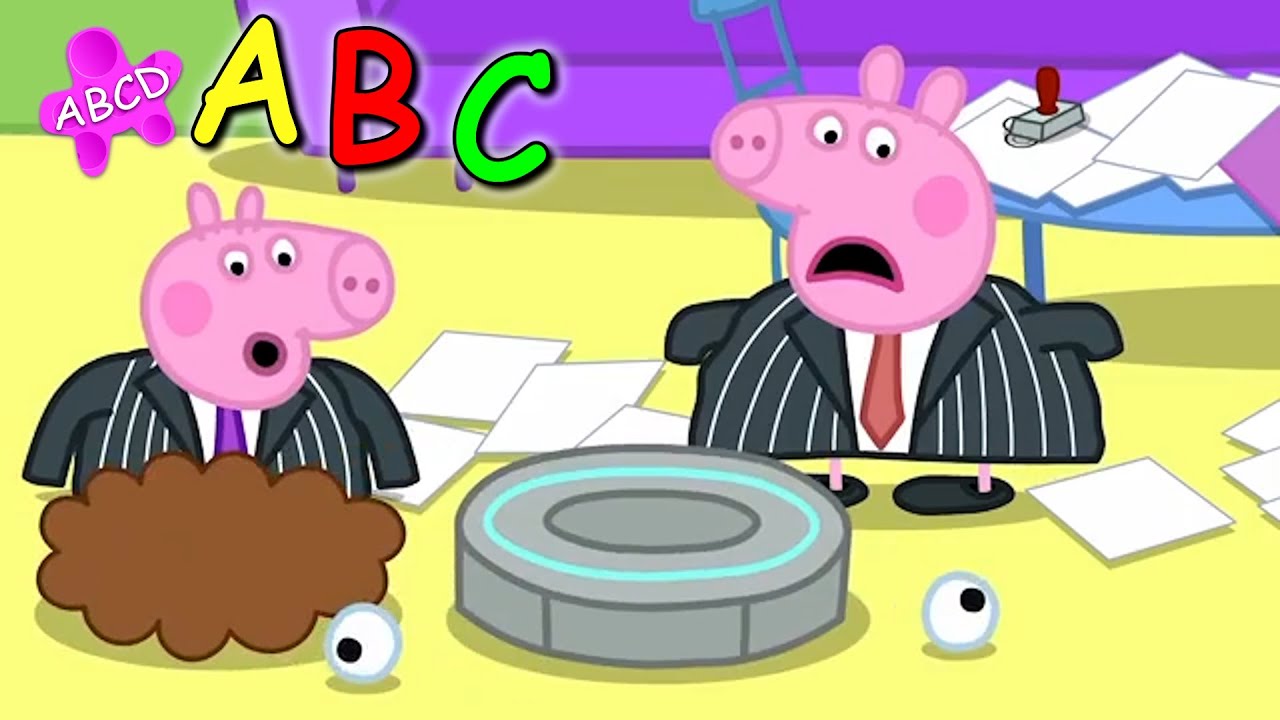 ABCD Peppa Pig videos abc song nursery rhymes - YouTube