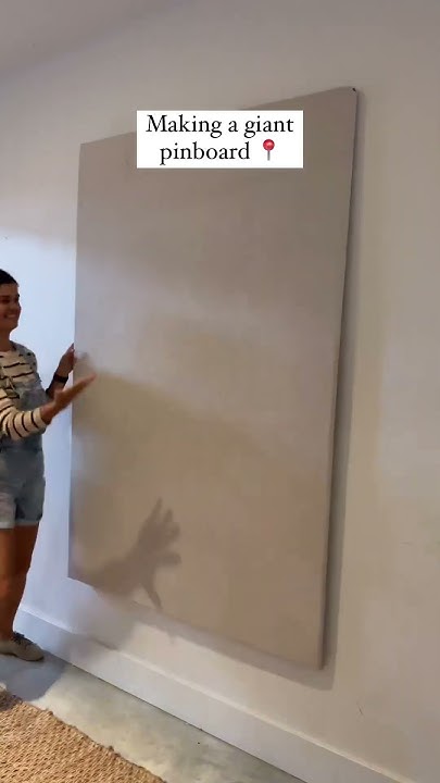 Making a giant inspiration pinboard... - YouTube