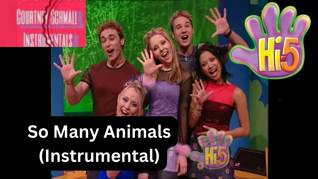 Hi -5 : So Many Animals (Instrumental) - YouTube