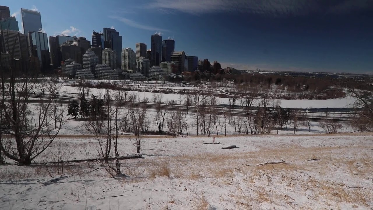 proposed LRT bridge location green line Calgary March 2020 - YouTube