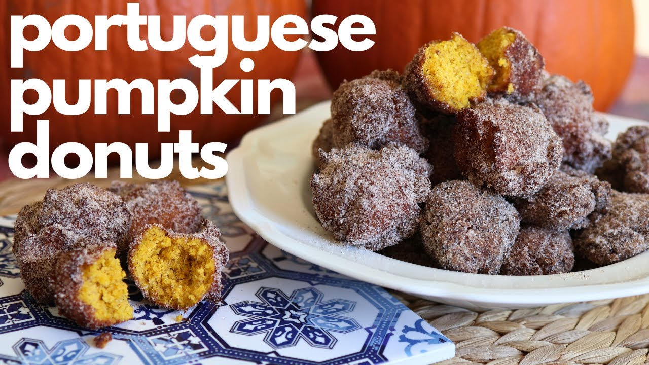 Portuguese Pumpkin Fritters | Bilharacos | Sonhas #pumpkin - YouTube