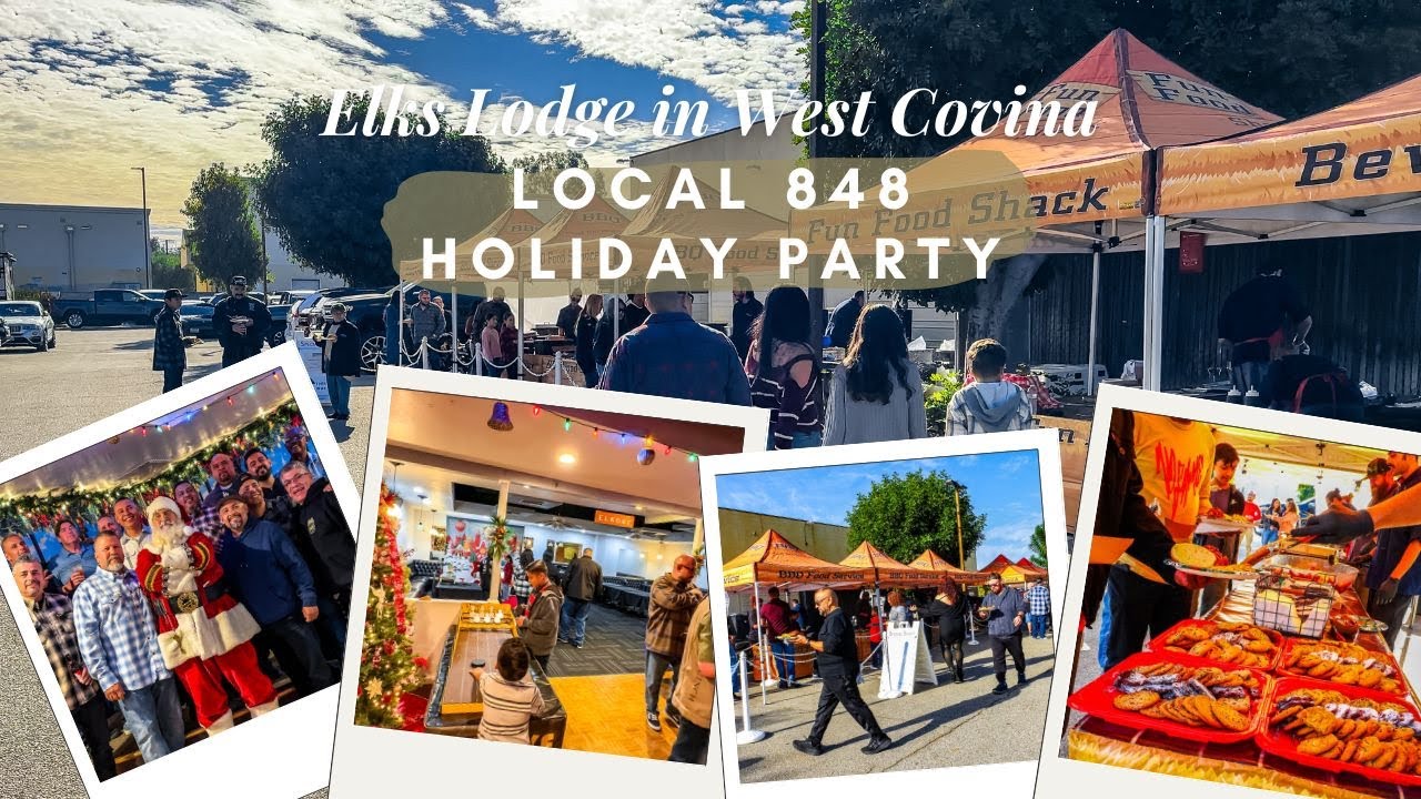 Company Holiday Party Planning 🎅📸 in West Covina for Local 848 ...
