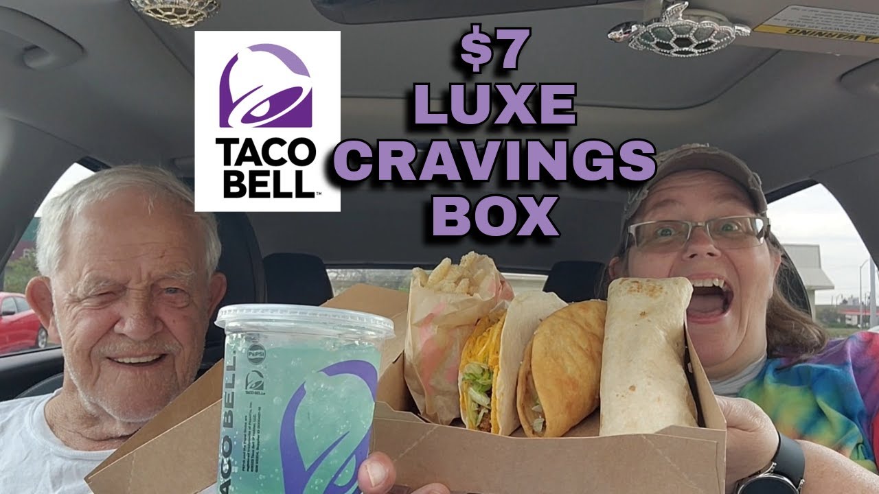 Taco Bell Luxe Cravings Box Review #foodreview #tacobell #fastfood # ...