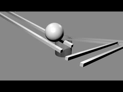 Ball Rolling on Track Animation - YouTube