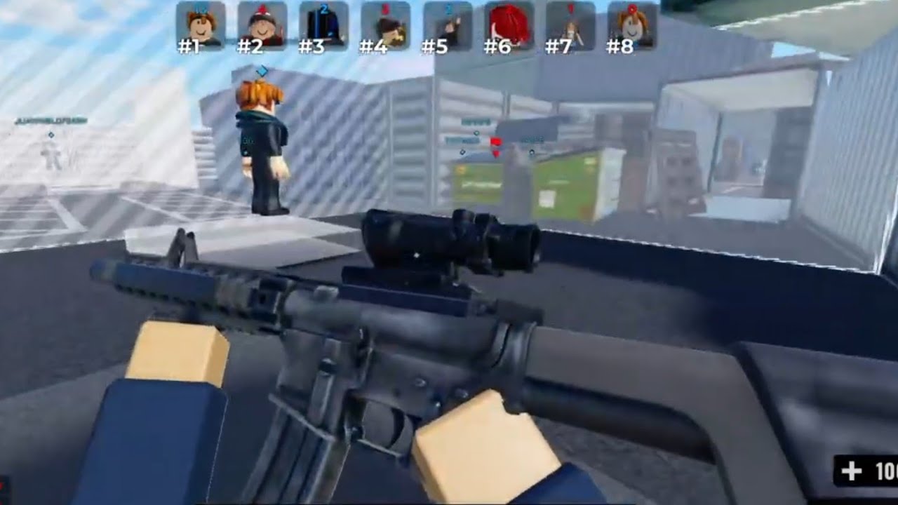 M16 - G36C - Gun Fight Arena - Roblox - YouTube