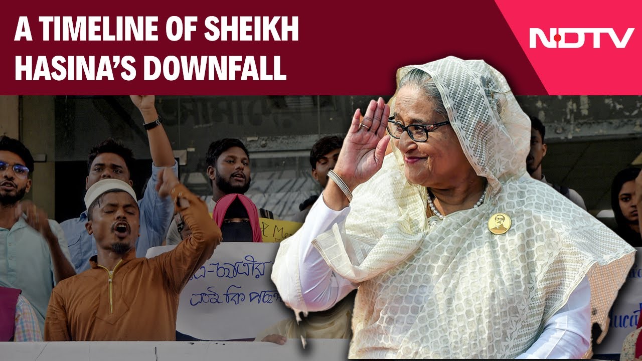 Sheikh Hasina | From ‘Iron Lady’ Of Bangladesh To ‘Asylum Seeker ...