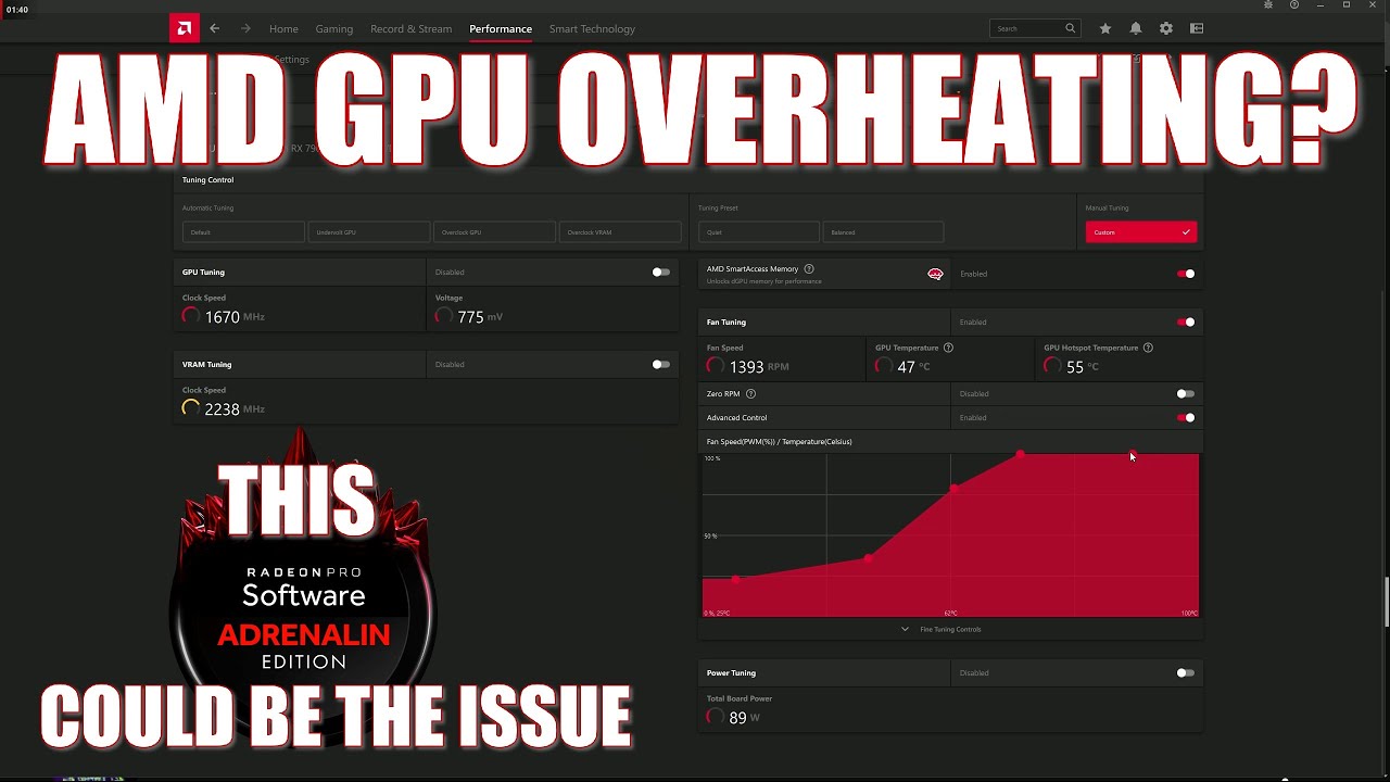 New to PC Gaming? A Possible Cause + Solution for AMD GPU Overheating ...