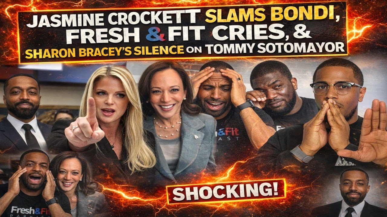 Jasmine Crockett Slams Bondi, Fresh & Fit Cries, & Sharon Bracey’s ...