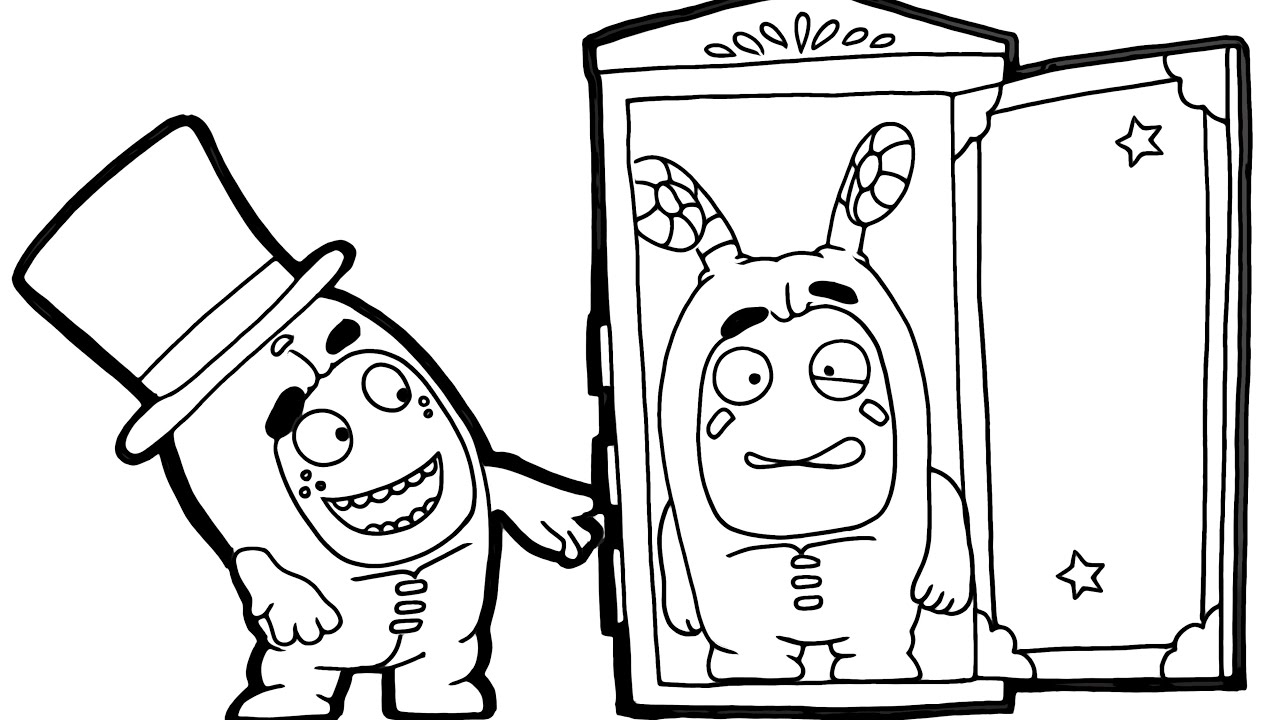 How to draw oddbods | oddbods coloringpages | oddbods drawing | oddbods ...