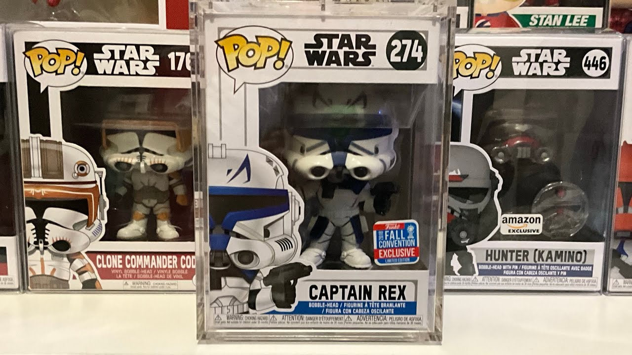 Showing all of my clone trooper pops (FUNKO POP LORD is back). # ...