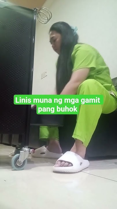 Linis Muna ng mga gamit - YouTube